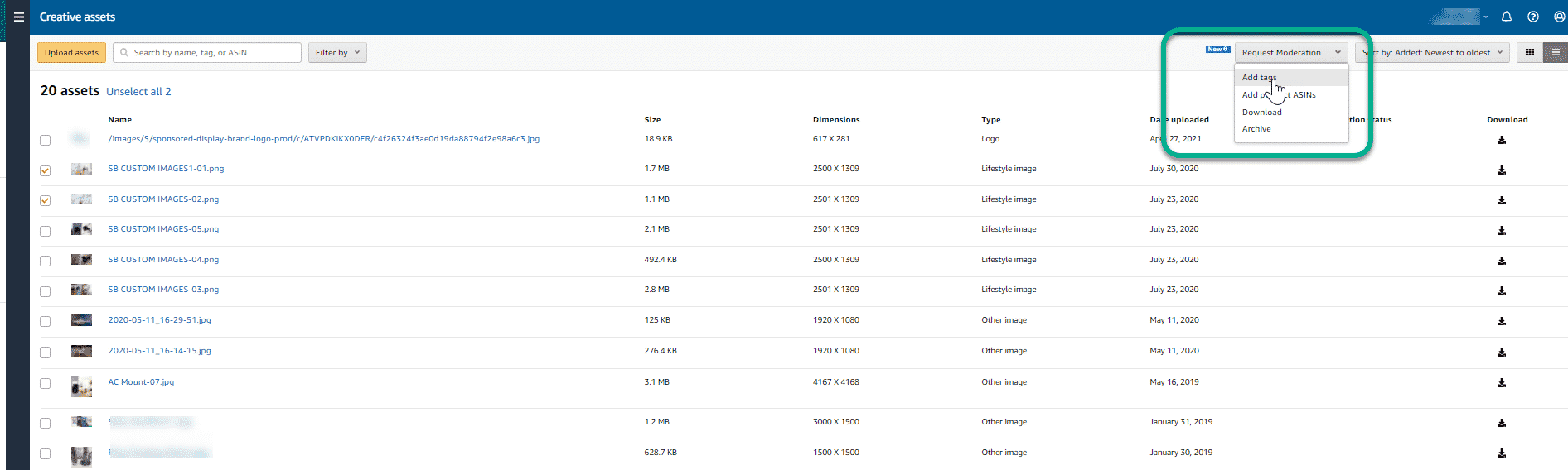 Using Amazon Creative Asset to Manage your Amazon PPC and Store ...