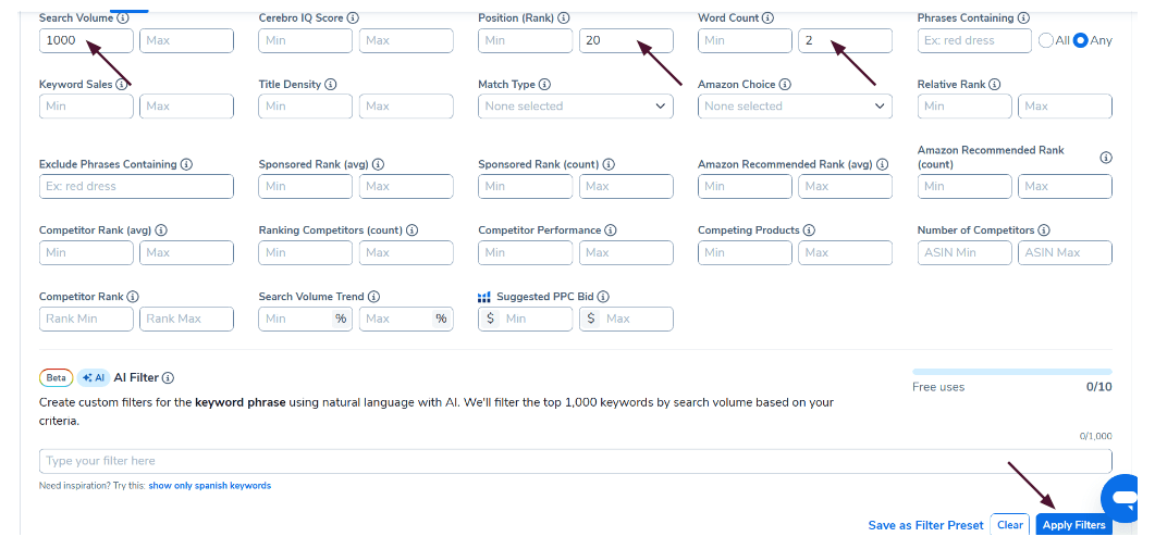 How to Select and Optimize Amazon Backend Keywords
