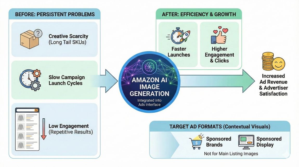 Amazon Claims AI Images Boost ROAS by 10%. An Assessment