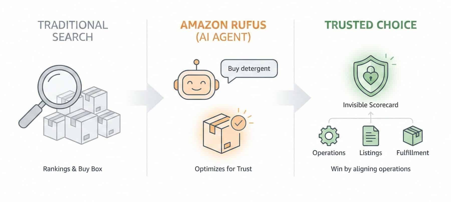Winning Amazon Rufus: The 'Trusted Choice' Metric Explained